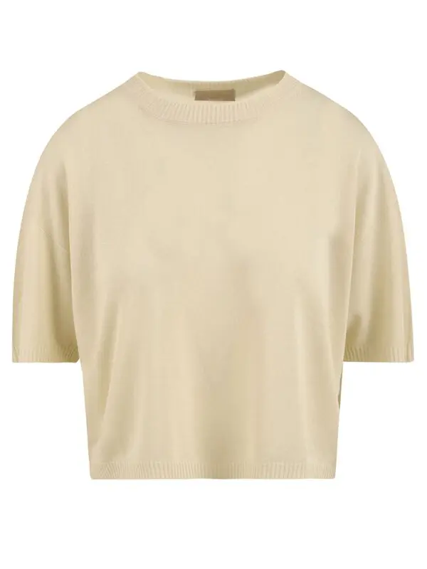 DRUMOHR Boxy Sweater - White