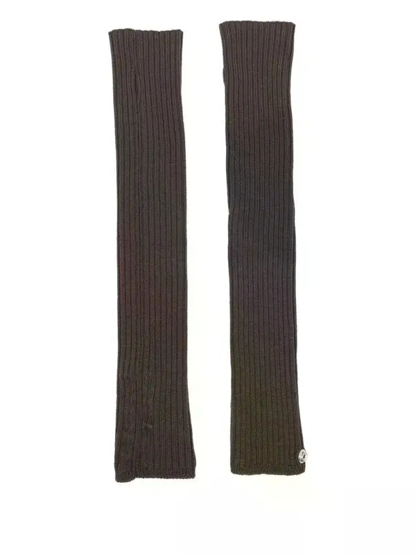 Rick Owens Virgin Wool Sleeves - Brown