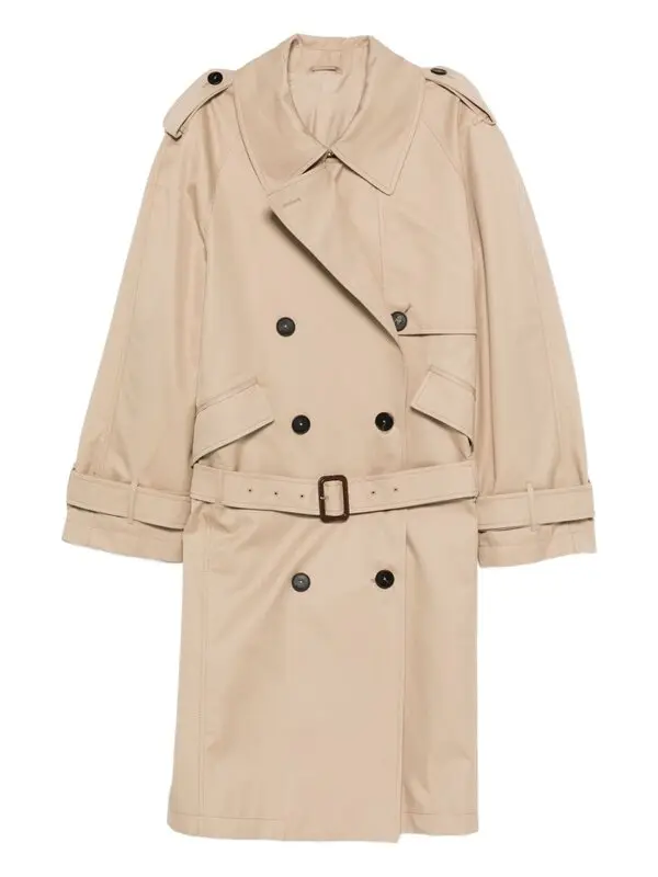 Attico Double-breasted Trench Coat
