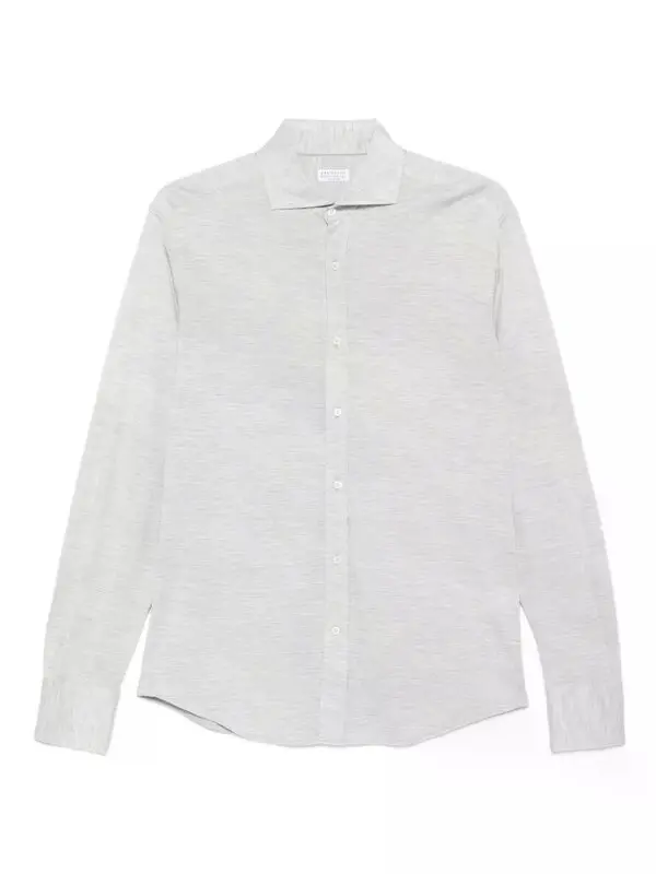 Brunello Cucinelli Mélange Shirt - Grey