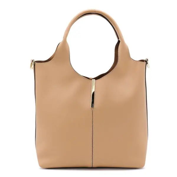 TOD'S Leather Tote Bag - Brown