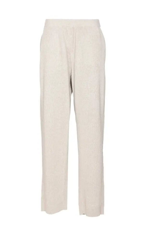 Brunello Cucinelli Flared Trousers - Beige
