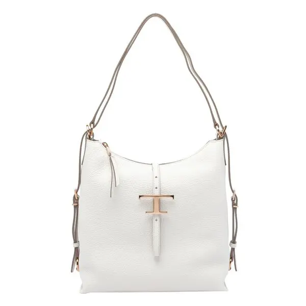 TOD'S T Timeless Shoulder Bag - White