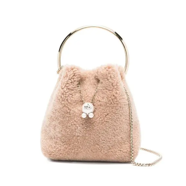 JIMMY CHOO Bon Bon Xyh Togol Bag - Beige