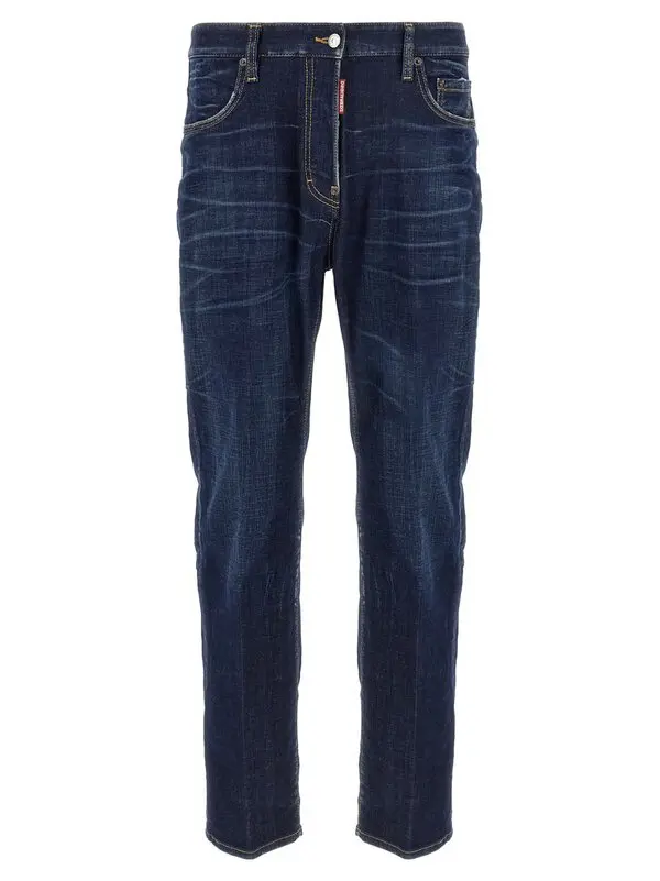 Dsquared2 Jeans In Stretch Cotton Denim