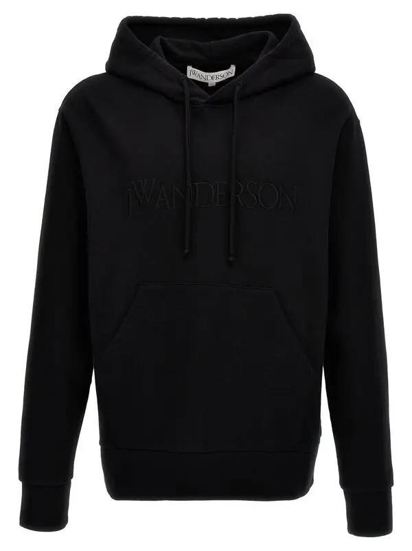 JW Anderson Logo Hoodie - Black