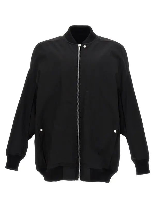 Rick Owens Jumbo Peter Flight Jacket - Black