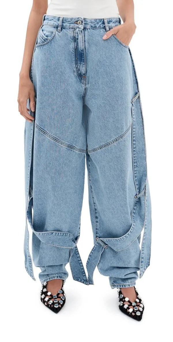 Attico Heavyweight Denim Pants