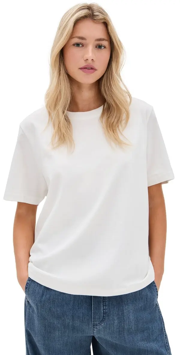 Jenni Kayne Crosby Tee - Ivory