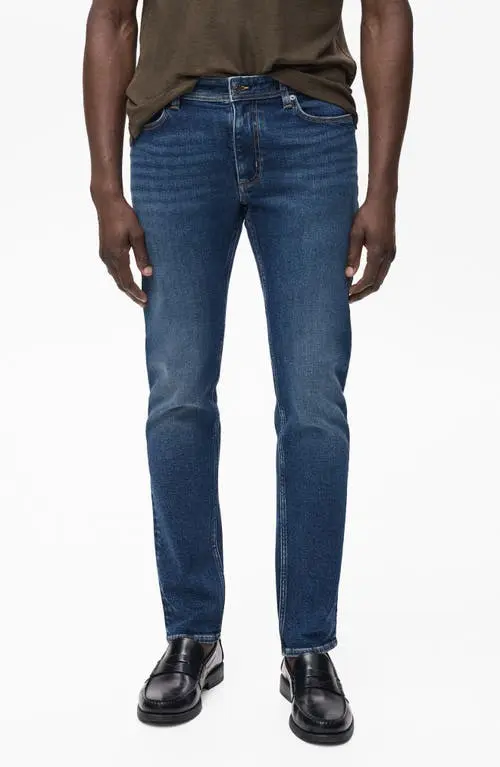 Mango Jan Slim-fit Jeans - Dark Blue