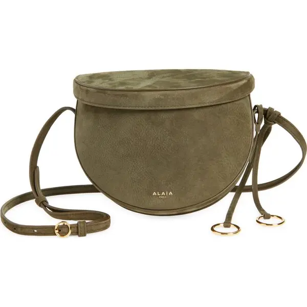 Alaïa Besace Crossbody - Kaki