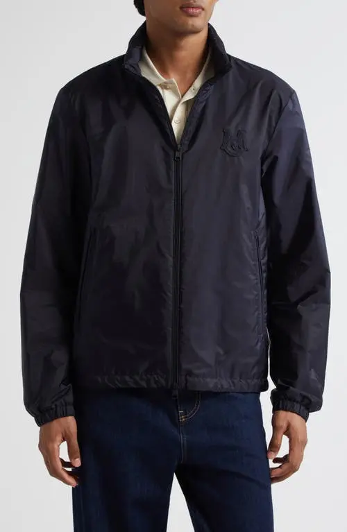Moncler Ouge Water Repellent Nylon Jacket - Navy