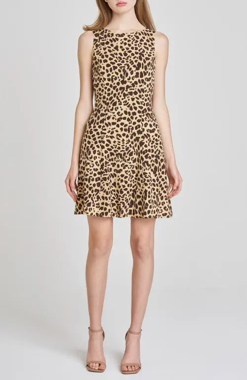 WAYF Natasha Print Mini Dress