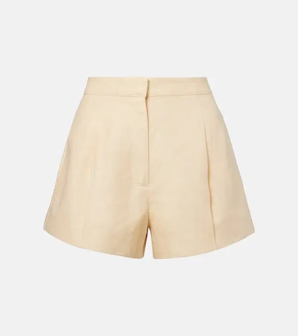 Posse Rosalie Linen Shorts - Beige