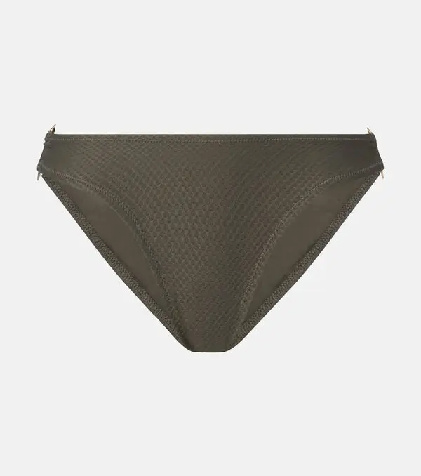 Heidi Klein Low-rise Bikini Bottoms - Green