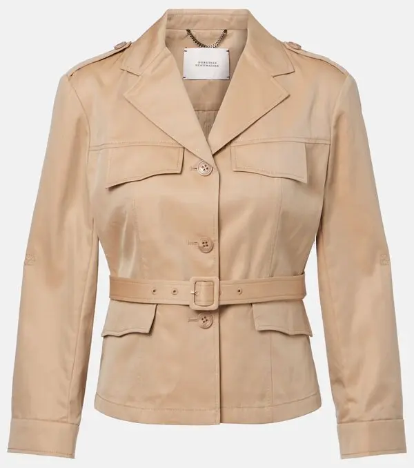 Dorothee Schumacher Luxury Layer Cotton Trench Coat