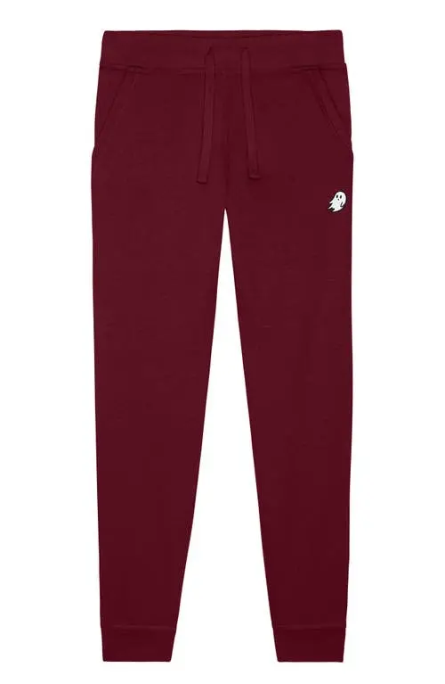 DALIX Ghost Midweight Fleece Jogger Pant - Maroon