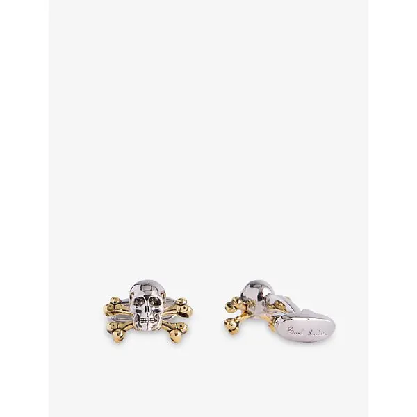 Paul Smith Skull Copper And Zinc Cufflinks - Mixed Plate 1