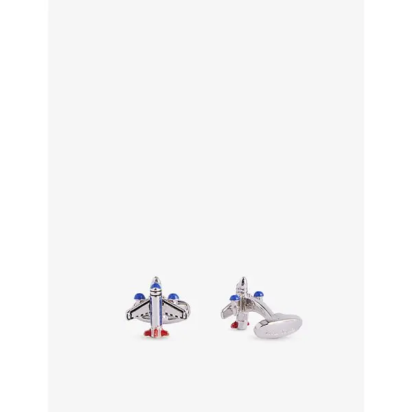 Paul Smith Aeroplane Copper And Zinc Cufflinks