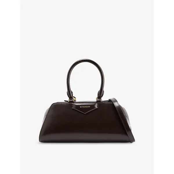 Givenchy Antigona East-west Small Leather Handbag - Chocolate