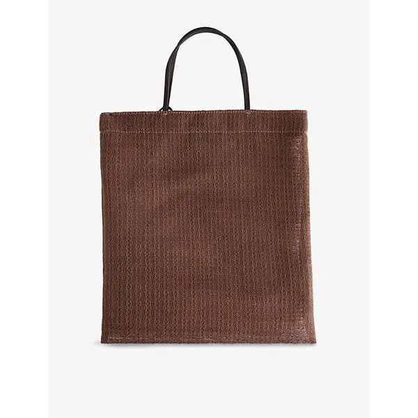 THE ROW Barn Mini Woven Tote Bag