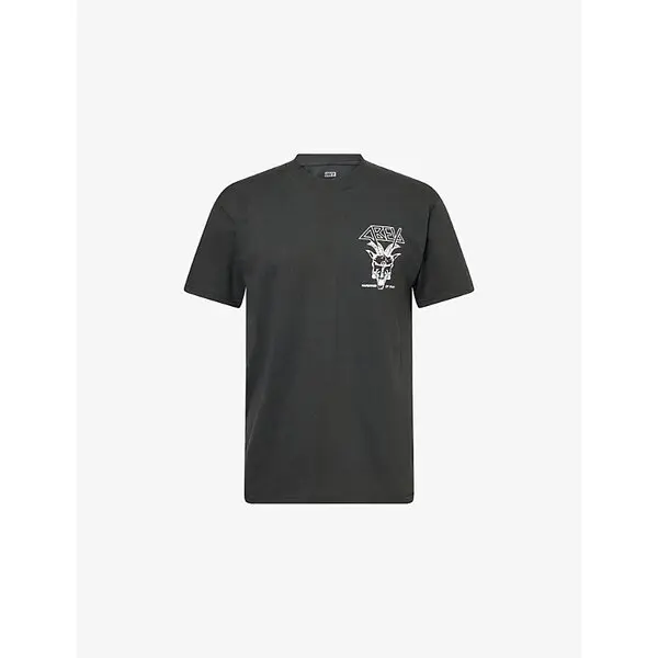 Obey Graphic-print Regular-fit Cotton T-shirt