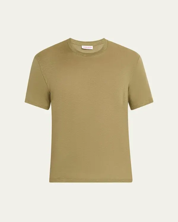 Orlebar Brown Easy-fit Stretch Linen Crewneck T-shirt