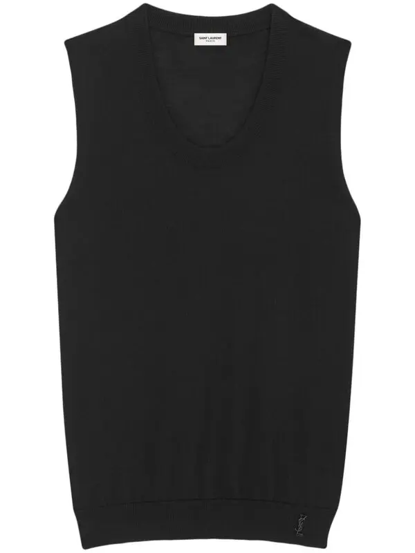 Saint Laurent Knitted Vest