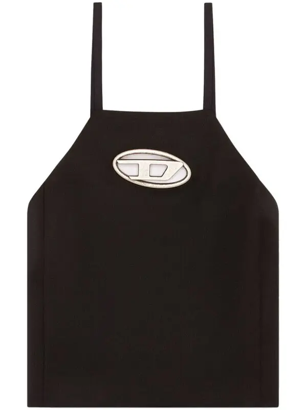 Diesel Wool-blend Cut-out Top