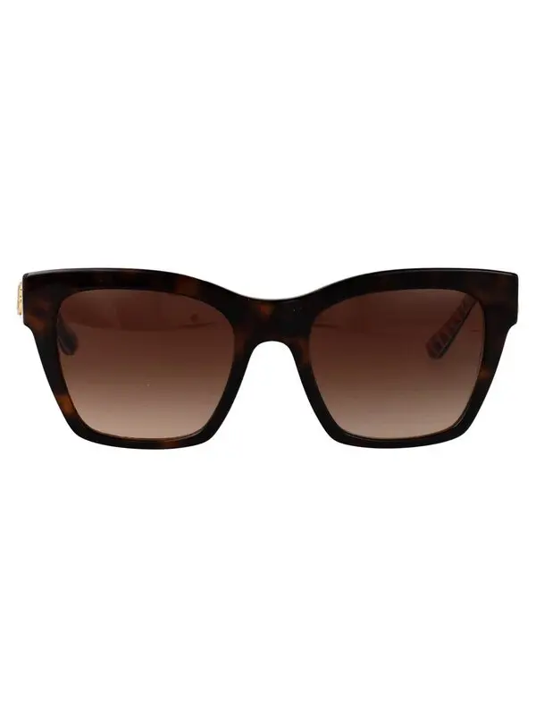 Dolce & Gabbana Sunglasses - 321773 Havana On White Barrow