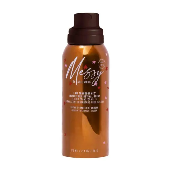 MESSY BY ALLI WEBB Mini Instant Silk Revival Hair Refresh Spray For Dry And Frizzy Hair