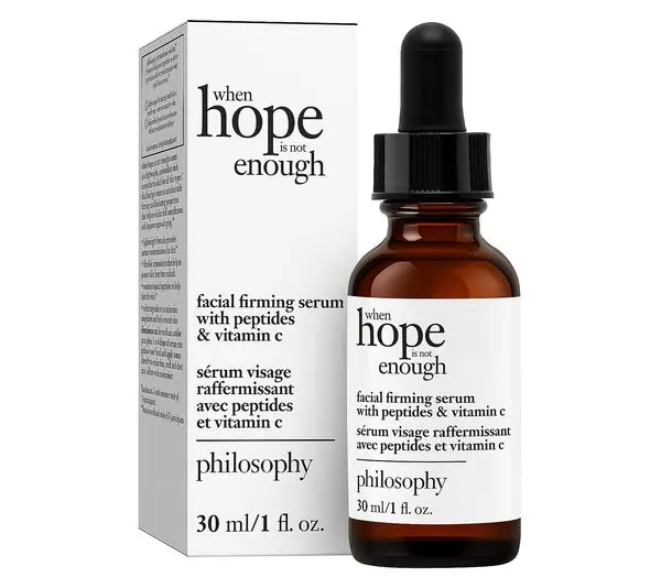 PHILOSOPHY 1 Oz. When Hope Is Not Enough Facial Firming Serum