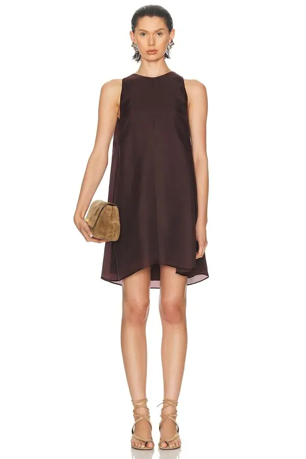 Khaite Clay Dress - Almandine