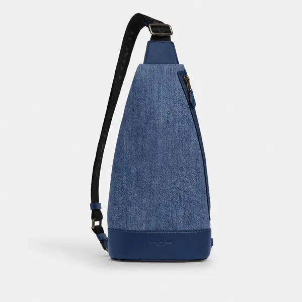 COACH® Dominic Sling Pack - Denim/qb/denim/deep Blue