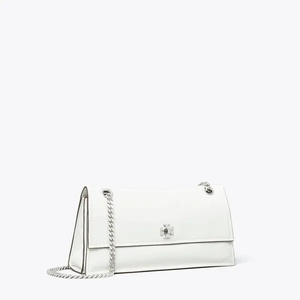 Tory Burch Kira Turnlock Shoulder Bag - Bianco