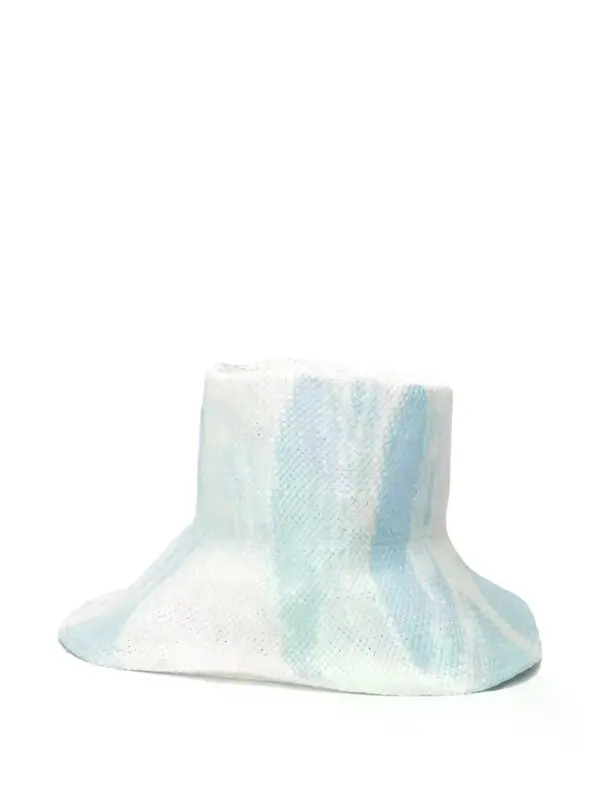 YESEY Tie-dye Wide-brim Hat