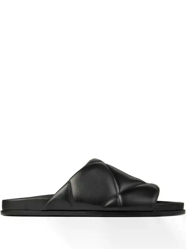 JIMMY CHOO Quilted Leather Sandals