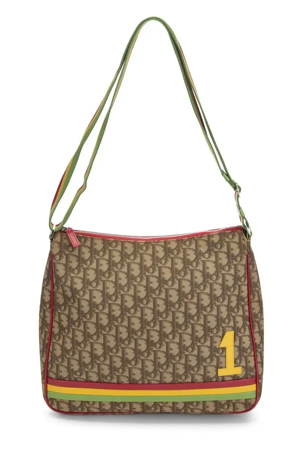 Dior Rasta Trotter Canvas Messenger Bag