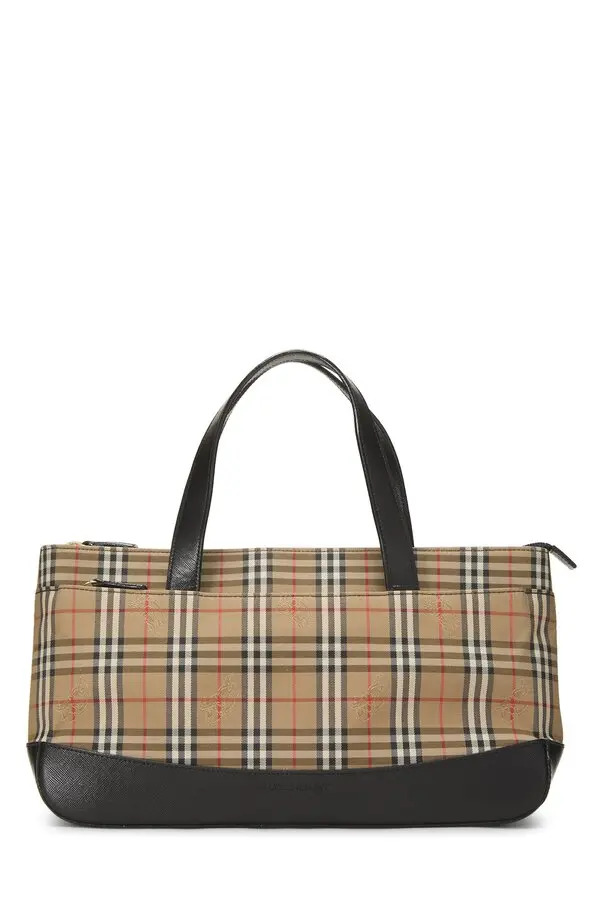 Burberry Haymarket Check Handbag