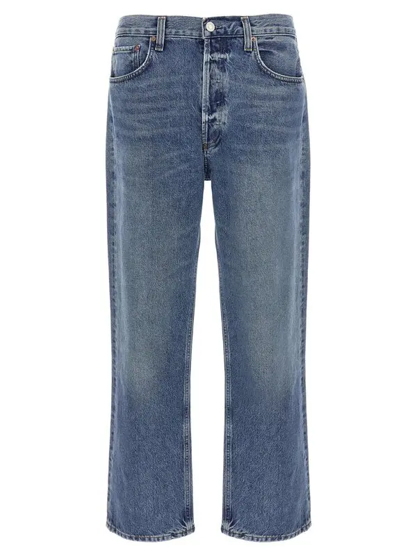 AGOLDE 90's Stonewashed Straight Leg Jeans