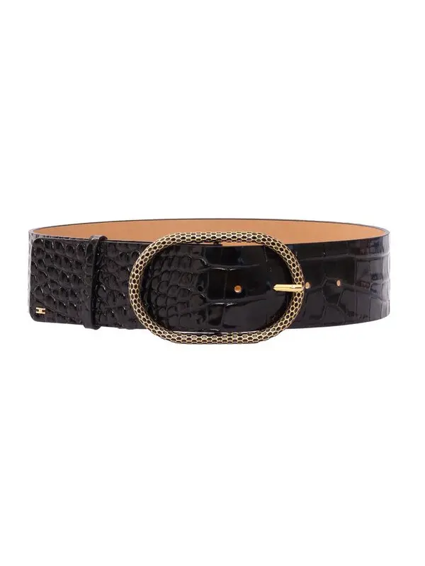 Elisabetta Franchi Leather Belt