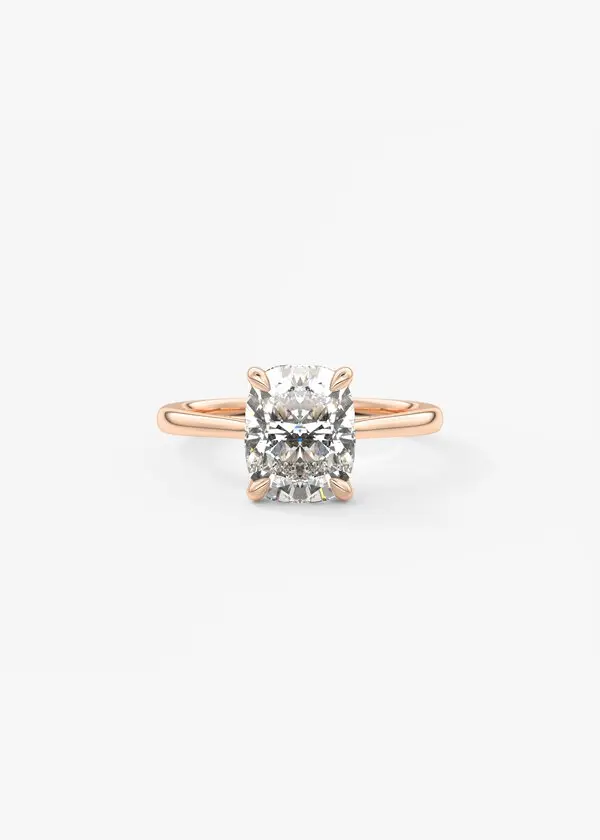 FRANK DARLING Cathedral Royale Elongated Cushion Ring