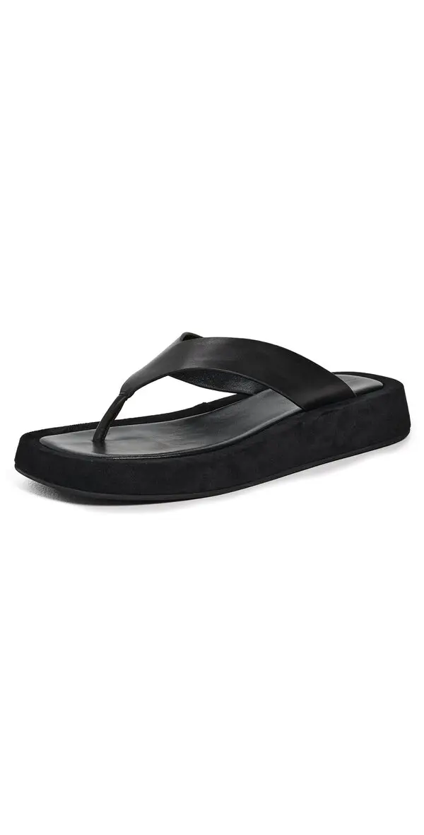 TONY BIANCO Ives Sandals - Black Nappa