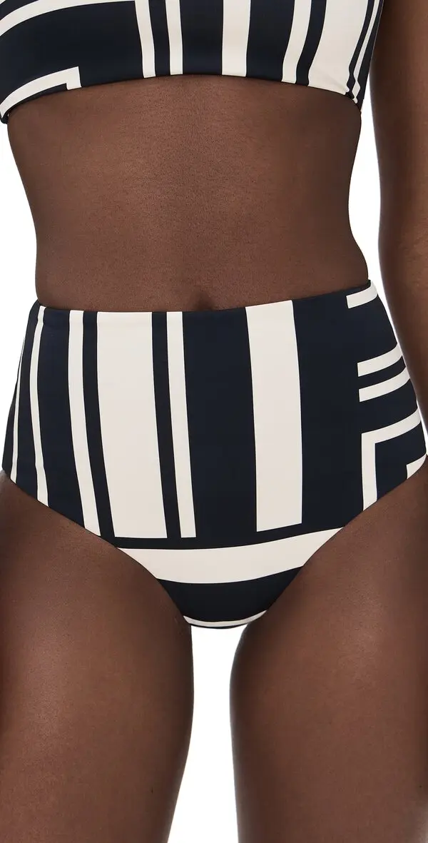 Sir The Label Pietra Classic High Bikini Briefs - Milano Nero