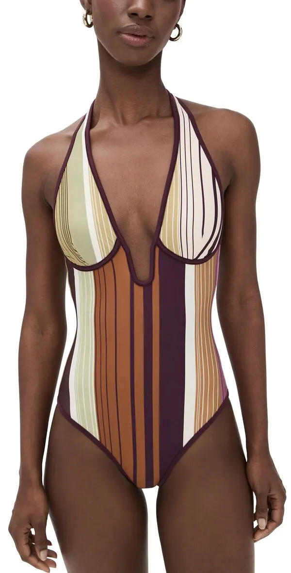 Sir The Label Fontana Halter One Piece