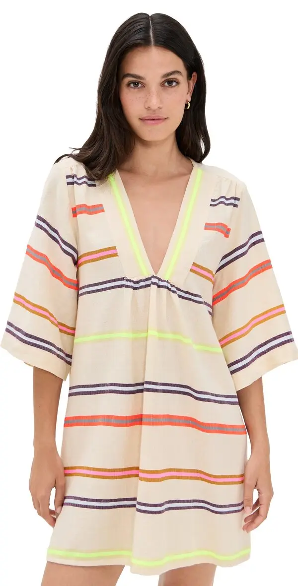 LEMLEM Belkis V Neck Caftan