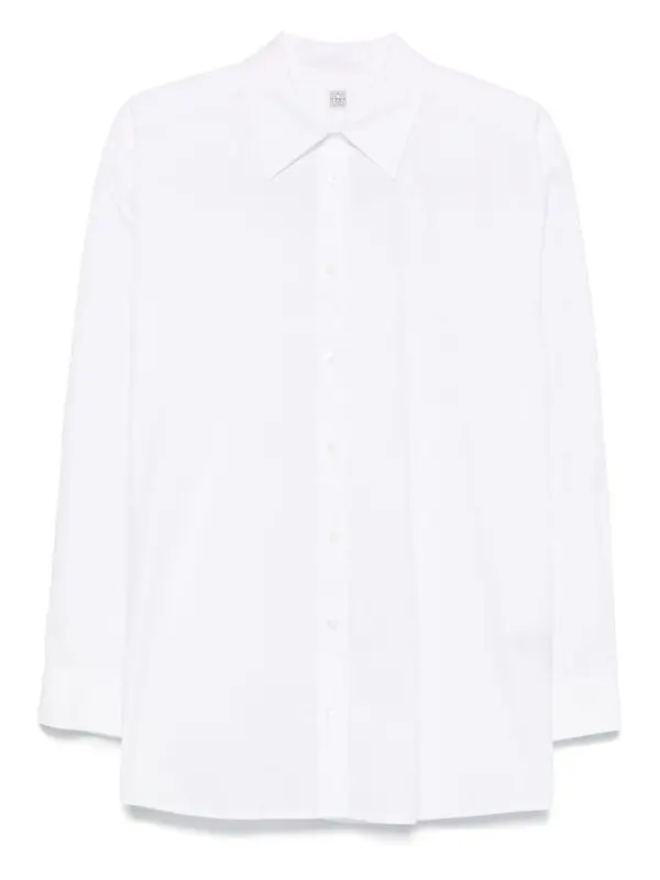 TOTÊME Organic Cotton Shirt - White