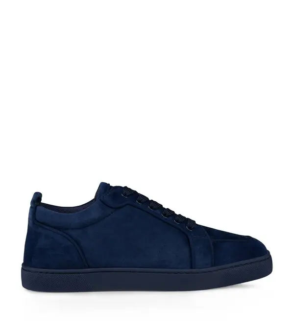 CHRISTIAN LOUBOUTIN Rantulow Leather-blend Sneakers - Red