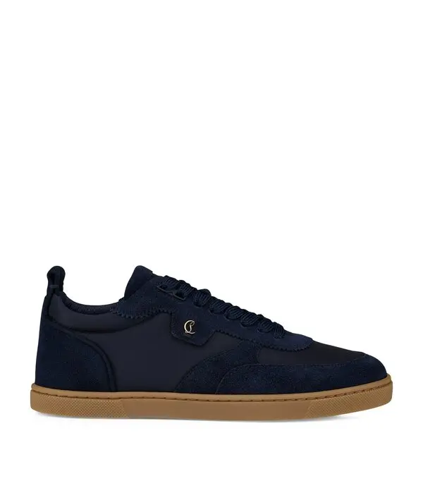 CHRISTIAN LOUBOUTIN Tutti Rui Leather Sneakers - Red
