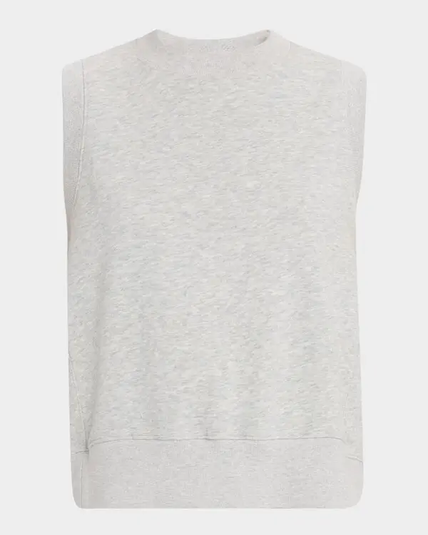 Co Sleeveless Crewneck Sweatshirt